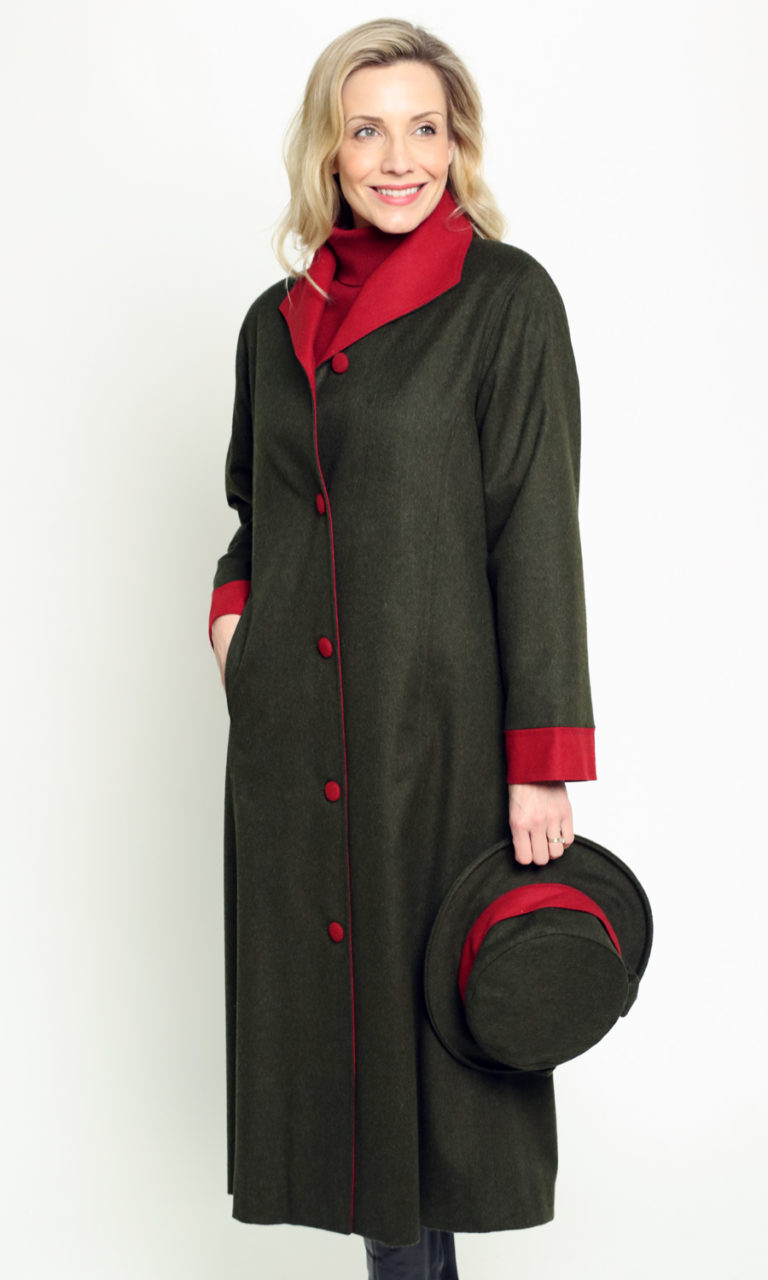 LADIES FULL LENGTH LODEN COAT - Cocoon